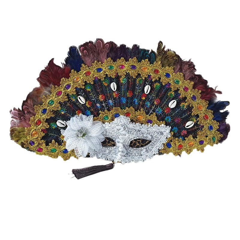 Abanico OYA Santeria, Religion Yoruba Ifa Oia Fan – Mundo De Brujas